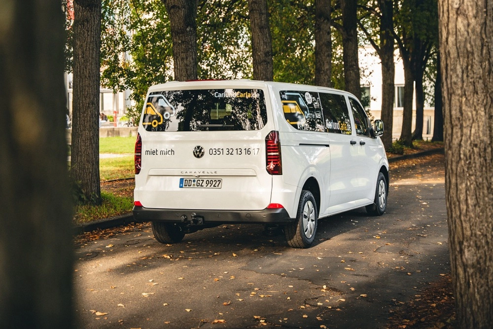 Stilvolle Mietwagen Transporter Leipzig Ebenbild